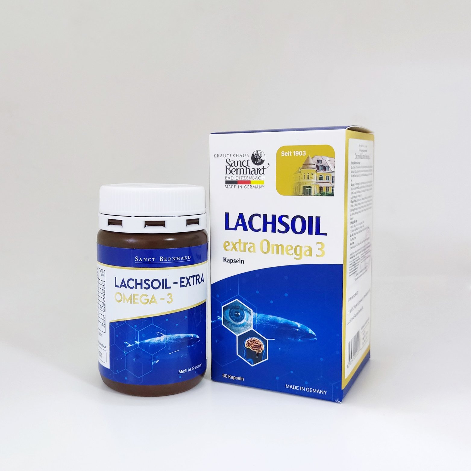 Lachsoil Extra Omega 3 - 60 viên - TTSHOP Việt Nam | Dược mỹ phẩm Sanct ...